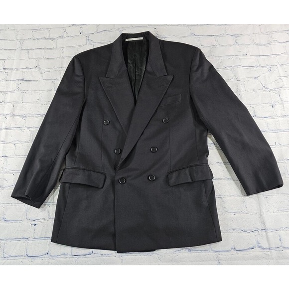 Hugo Boss | Suits & Blazers | Vintage Hugo Boss 0 Wool Double Breasted ...
